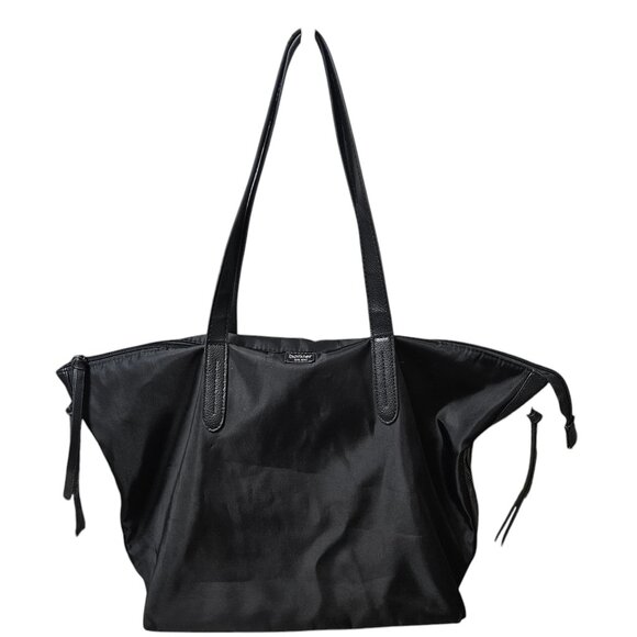 Botkier | Bags | Botkier New York Black Nylon Tote Bag | Poshmark